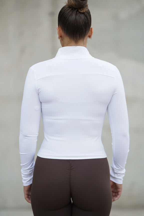 Opule Shape Jacket - White – flexwear.no