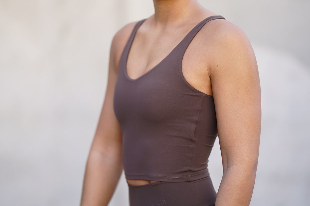 Opule Shape Top - Espresso – flexwear.no