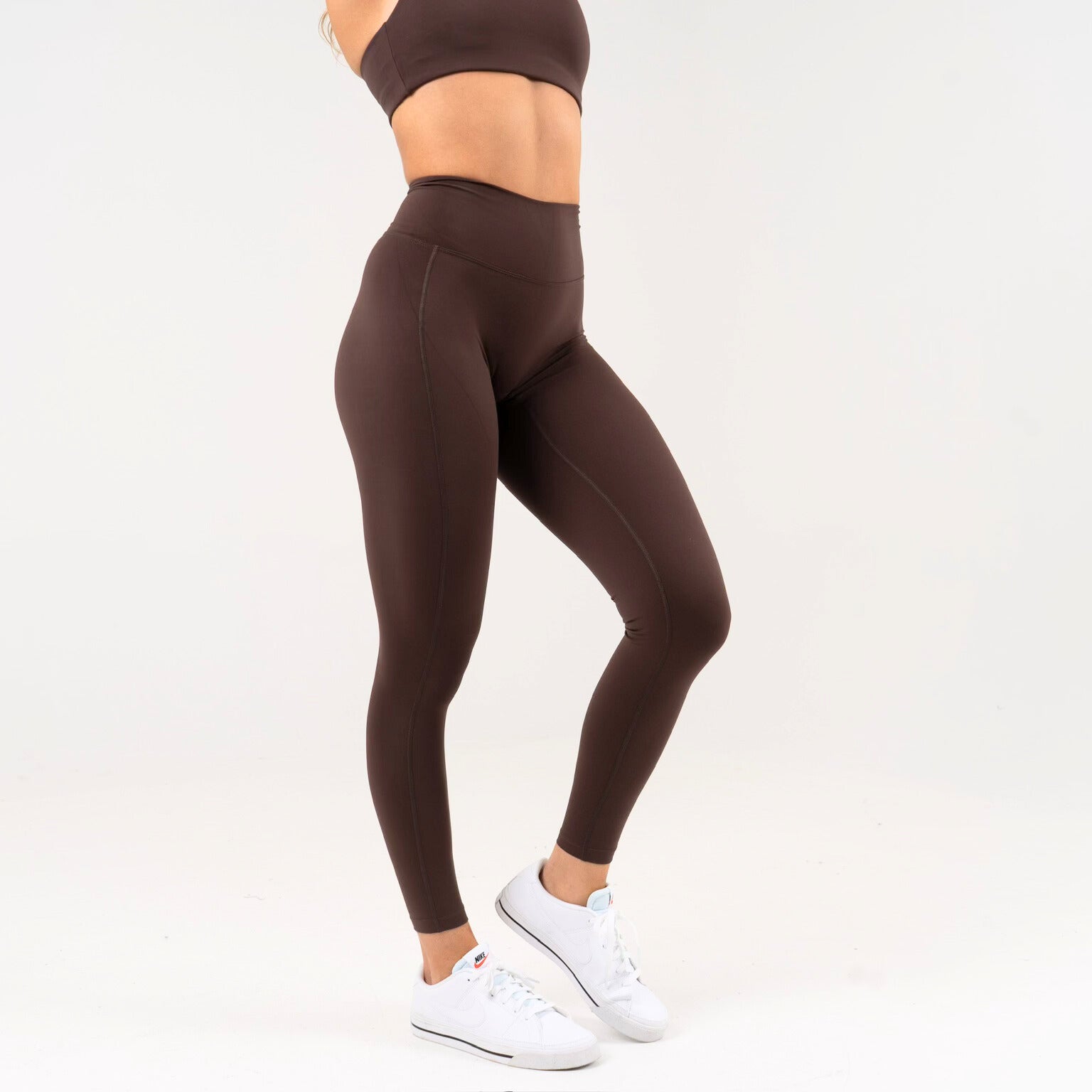 Opule Shape Tights - Coffee – flexwear.no
